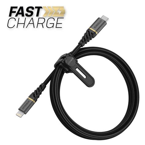 Charge Sync Lightning To USB C Premium Cable Ft Black UniverCell Shop