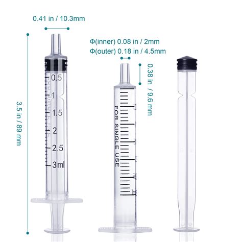 3ml Syringe Without Needle 3 Ml Small Plastic Syringes