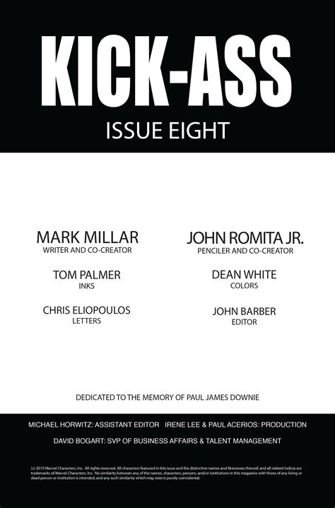 Read Online Kick Ass Comic Issue 8