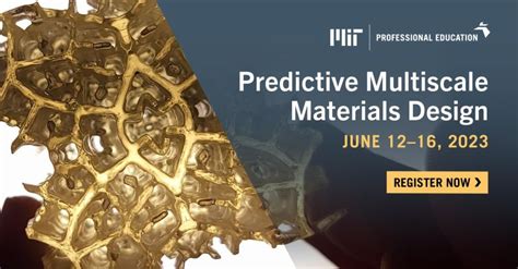 Mit Professional Education On Linkedin Predictive Multiscale Materials Design