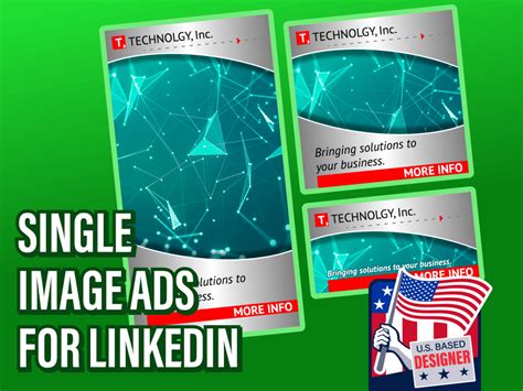 A Set Of LinkedIn Single Image Ads 3 Ads Upwork