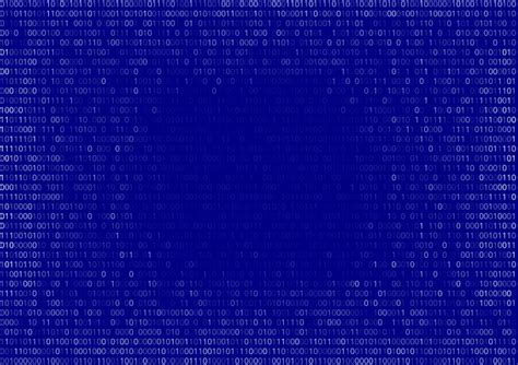 Flat Binary Code Royalty Free Vector Image Vectorstock