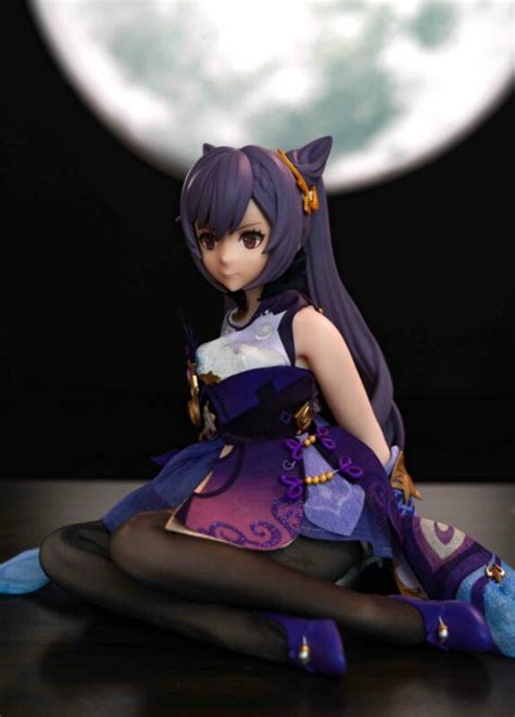 Keqing 1ft5 45cm Genshin Impact Sex Doll With BJD Head PetiteSexDoll