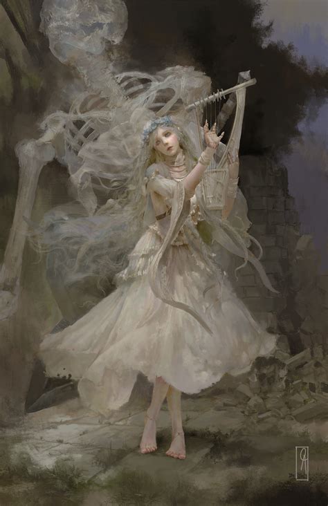 Christian Angel Revenant Elden Ring Elden Ring Elden Ring Nightreign Highres 1girl