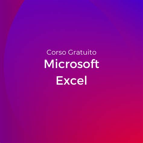 Corso Gratuito Data Analyst Con Excel Tree