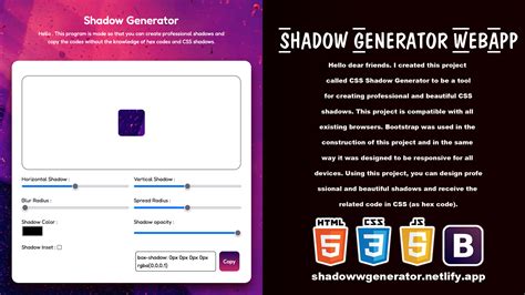 Github Aliakbarzohourshadow Generator I Maked Shadow Generator