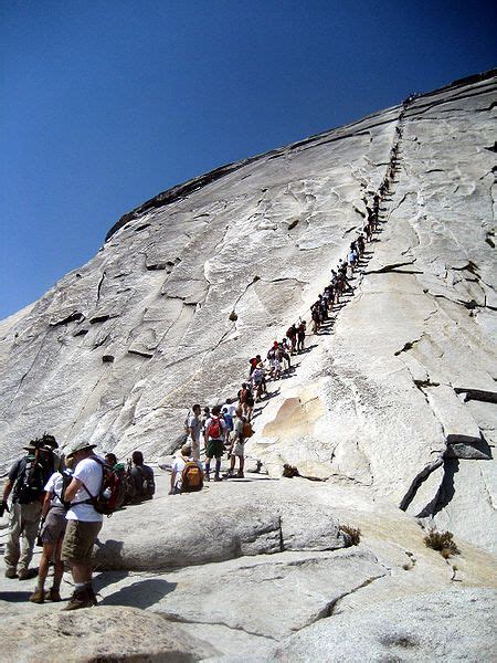 Half Dome Yosemite Hiking Spots Half Dome Hike Half Dome Yosemite