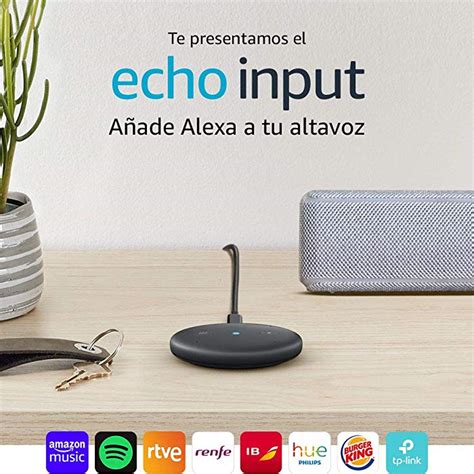 ¡chollo Echo Input Añade Alexa De Amazon A Tu Altavoz Favorito Por 19