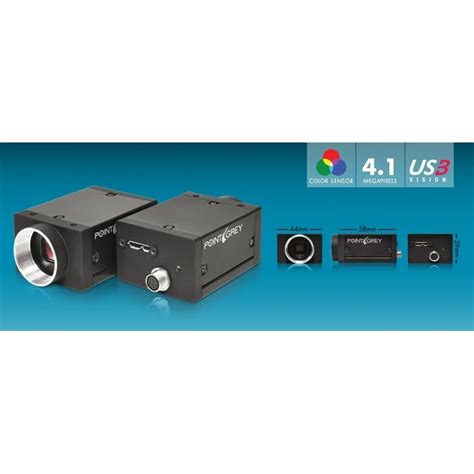 Point Grey Grasshopper 3 41 Mp Color Usb3 Vision Cmv4000 1 Cmos Color 2048 X 2048 90 Fps