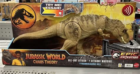 Jurassic World Epic Evolution Chaos Theory All Out Attack Tyrannosaurus