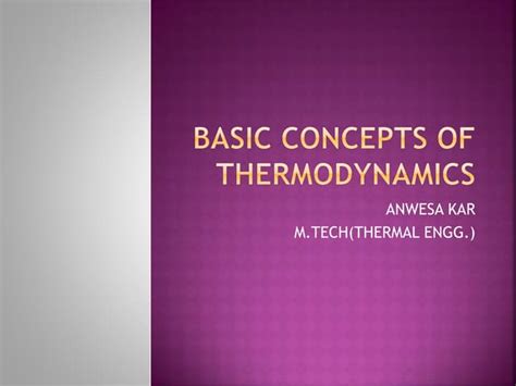Thermodynamic Processpptx