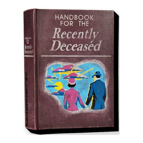Beetlejuice Handbook For The Recently Deceased Funky Chunky Magnet