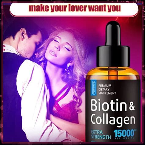 Biotin Drops Oral Solution Contains Collagen Nourishing Biotin Drops
