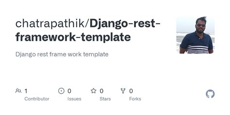 Github Chatrapathikdjango Rest Framework Template Django Rest Frame