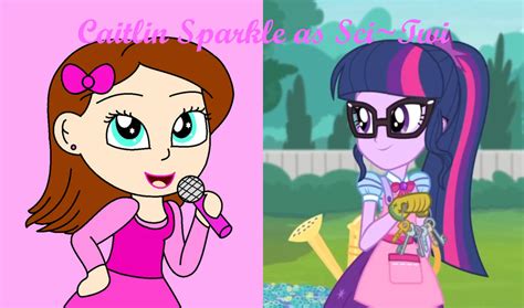 Caitlin Sparkle As Twilight Sparkle Sci~twi By Caitlinsparkle On