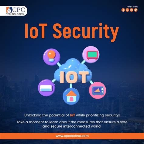 Iot Internetofthings Security Protection Internet Digital… Cpc Technologies