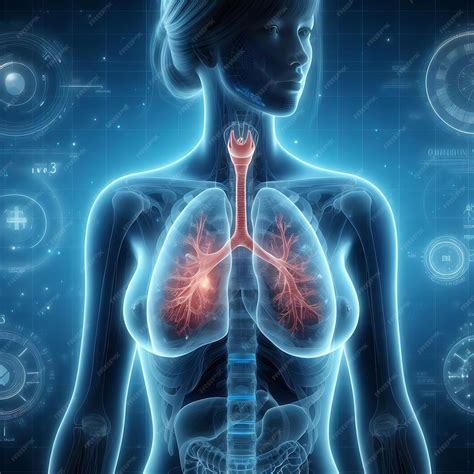 Premium Photo 3d Modeling Of Human Lung Anatomical Illustrations For Medical Education And