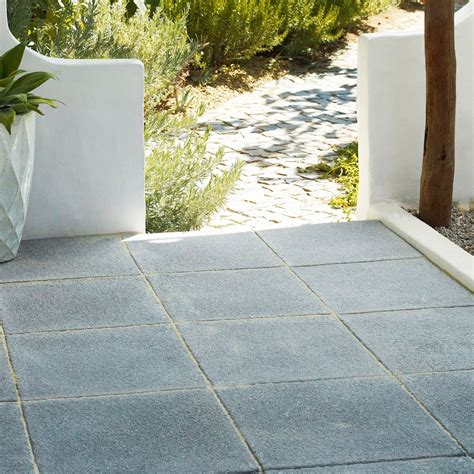 Bradstones Charcon Academy Textured 600x600x50mm In Grey Stone For Less