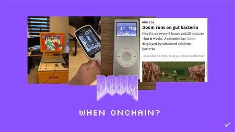 Going Deeper On The Challenges For Having Doom Onchain Rives