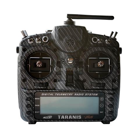 frsky taranis x9d plus transmitter custom shell case carbon fiber