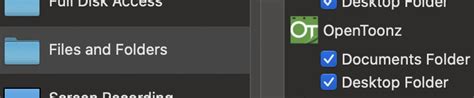 On MacOS OpenToonz Asks To Access Documents And Desktop Issue Opentoonz Opentoonz