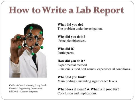 PPT How To Write A Lab Report PowerPoint Presentation Free Download ID