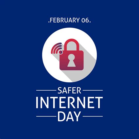 Safer Internet Day Cyber Security Concept Vector Design Template 35948091 Vector Art At Vecteezy