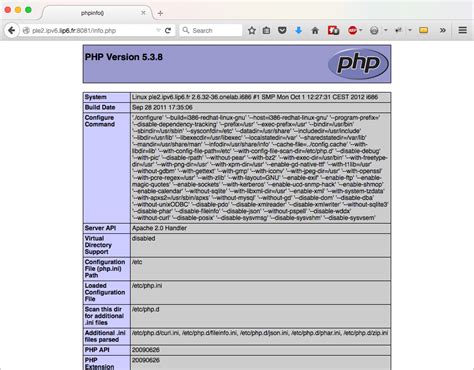 Setting Up Apache And Php — Onelab Documentation 21 Documentation