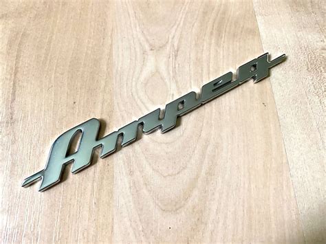 Ampeg Amp Or Cab Metal Logo Reverb