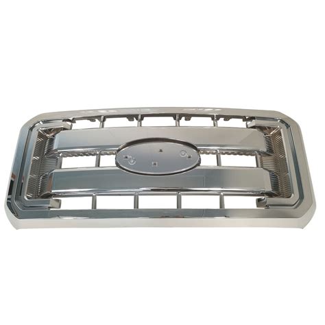 Front Upper Grill Chrome For Ford 2011 2016 F250 F350 F450 F550 Super