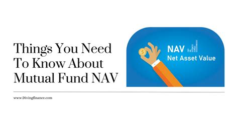 Net Asset Value Nav In Mutual Funds Diving Finance