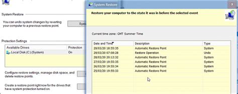 No Restore Points Solved Windows 10 Forums