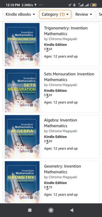 First Nigerian Mathematics Textbook For Waec On Kindle Pictures Education Nigeria