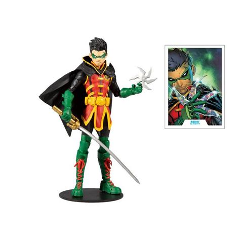 Damian Robin Figure Dc Multiverse Dc Rebirth 7 Inch Damian Wayne