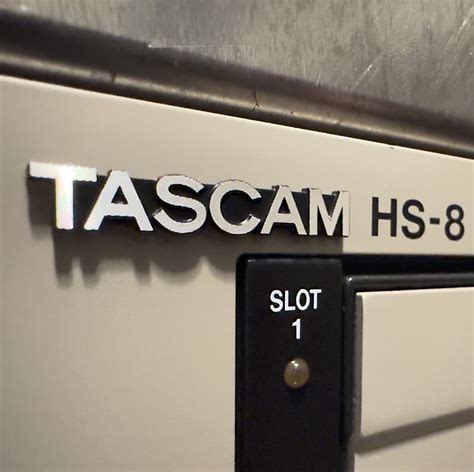 TASCAM HS Eight Channel Solid State Recorder Tan Reverb