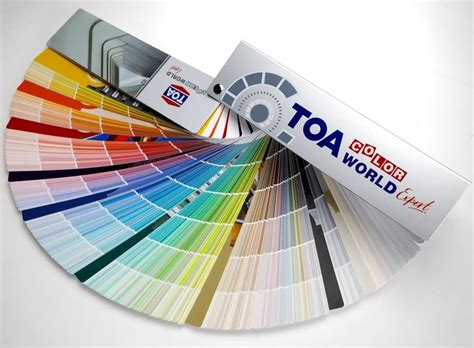 พัดสี Toa Color World Kyipaint พัดสี Toa Color World Kyipaint