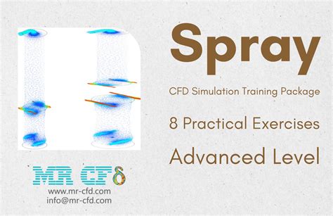 Spray Cfd Simulation Training Package 8 Practical Exercises
