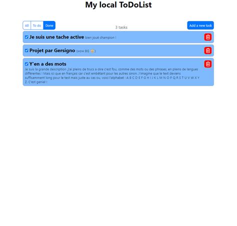 Github Gersigno Todolist In Javascript Using Localstorage A Simple Todolist Made In