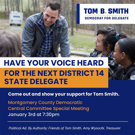 Tom B Smith On Linkedin Thank You So Much To Everyone In D 14 And