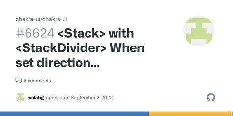 With When Set Direction Responsibly Is Not Showing Issue Chakra Ui Chakra Ui Github