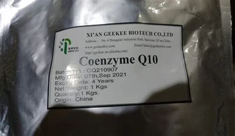 Co Enzyme Q10 Powder China At ₹ 10000kg In New Delhi Id 23706878533