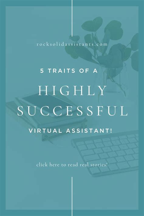 5 Traits Of A Highly Successful Virtual Assistant Virtual Assistant