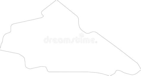 Brent United Kingdom Outline Map Stock Illustration Illustration Of