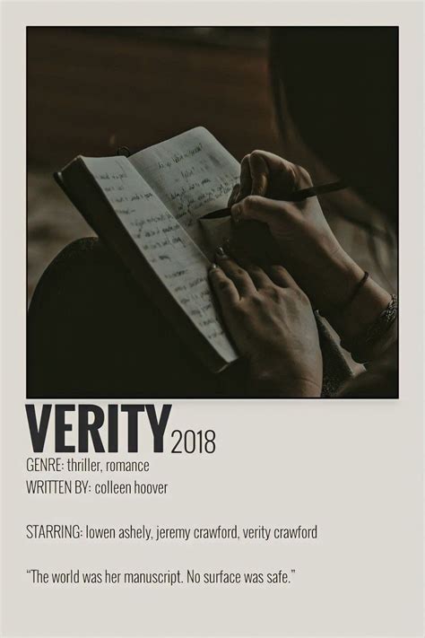 Verity Book Explained