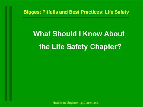 ppt biggest pitfalls and best practices life safety powerpoint