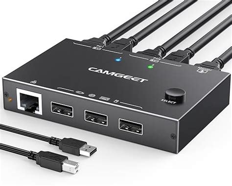 Kvm Switch With Ethernet Camgeet Hdmi Kvm Switch 2 Port 4k60hzkvm Kvm Switch With Ethernet Camgeet Hdmi Kvm Switch 2 Port 4k60hzkvm