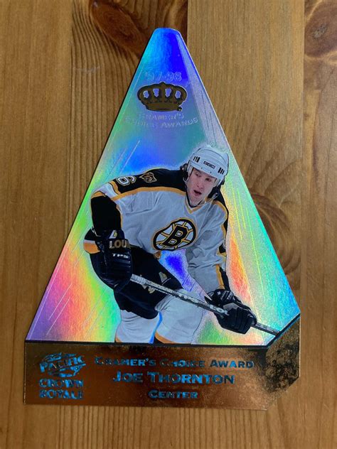 1997 98 Pacific Crown Royale Cramers Choice Award Jumbos Joe Thornton Aukro