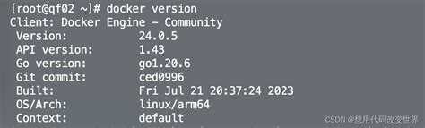 最简易的docker安装 Csdn博客
