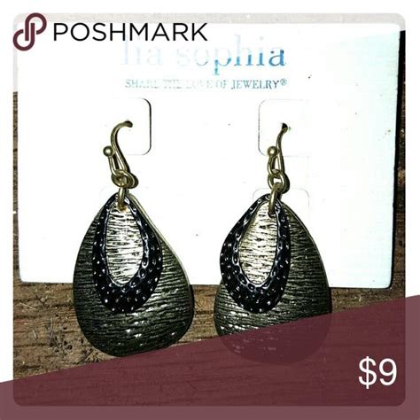 Lia Sophia Earrings Silver And Gold Earrings