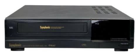 1992 Symphonic 7850 Vhs Vcr Player By Rubenohernandez On Deviantart